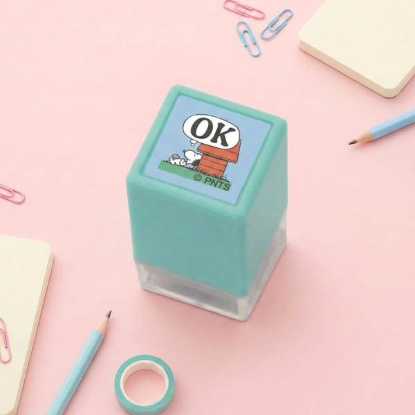 Peanuts Snoopy Pre-Inked Character Stamps | Kawaii Pen Shop