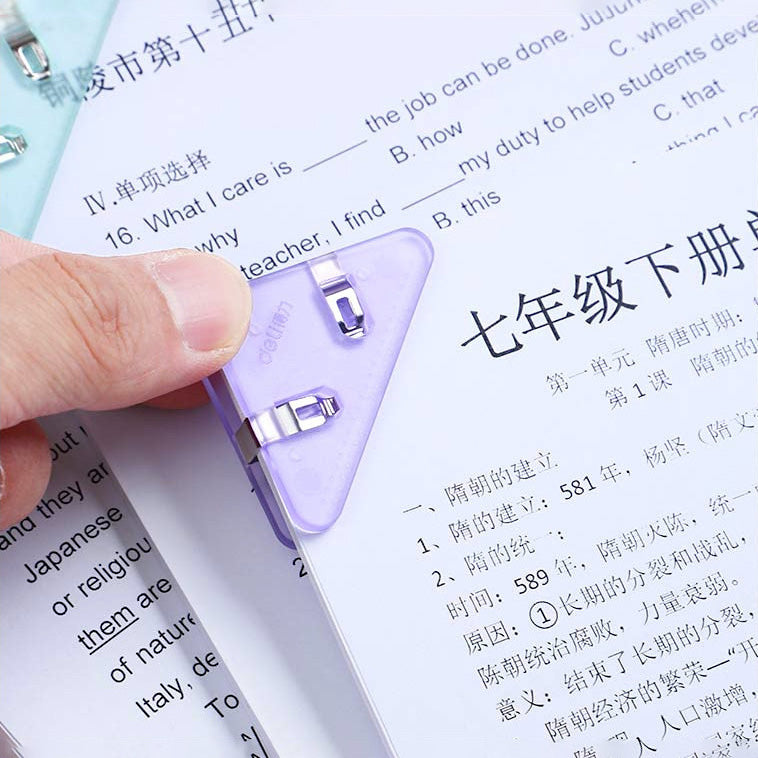 Color Pop Corner Paper Clips | Kawaii Pen Shop