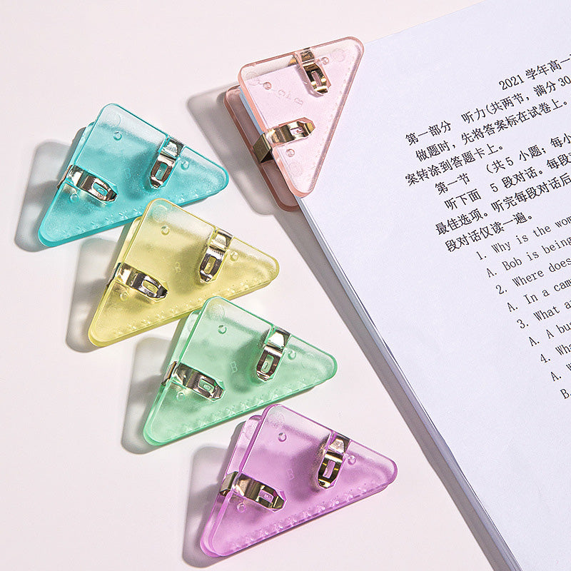 Color Pop Corner Paper Clips | Kawaii Pen Shop