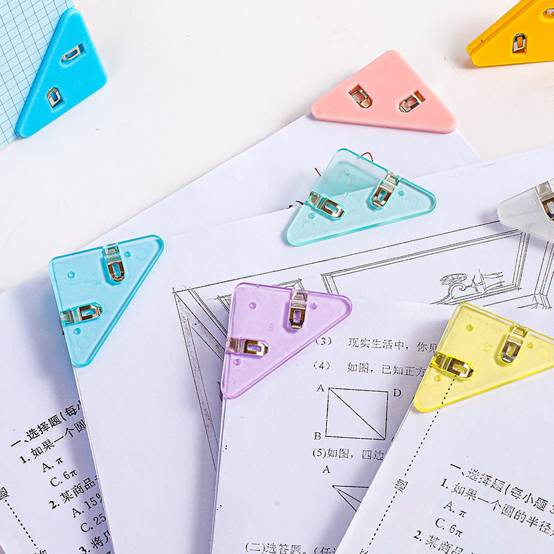 Color Pop Corner Paper Clips | Kawaii Pen Shop