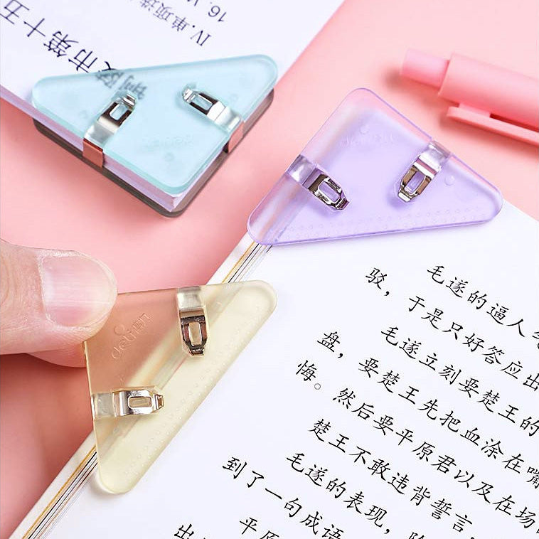 Color Pop Corner Paper Clips | Kawaii Pen Shop