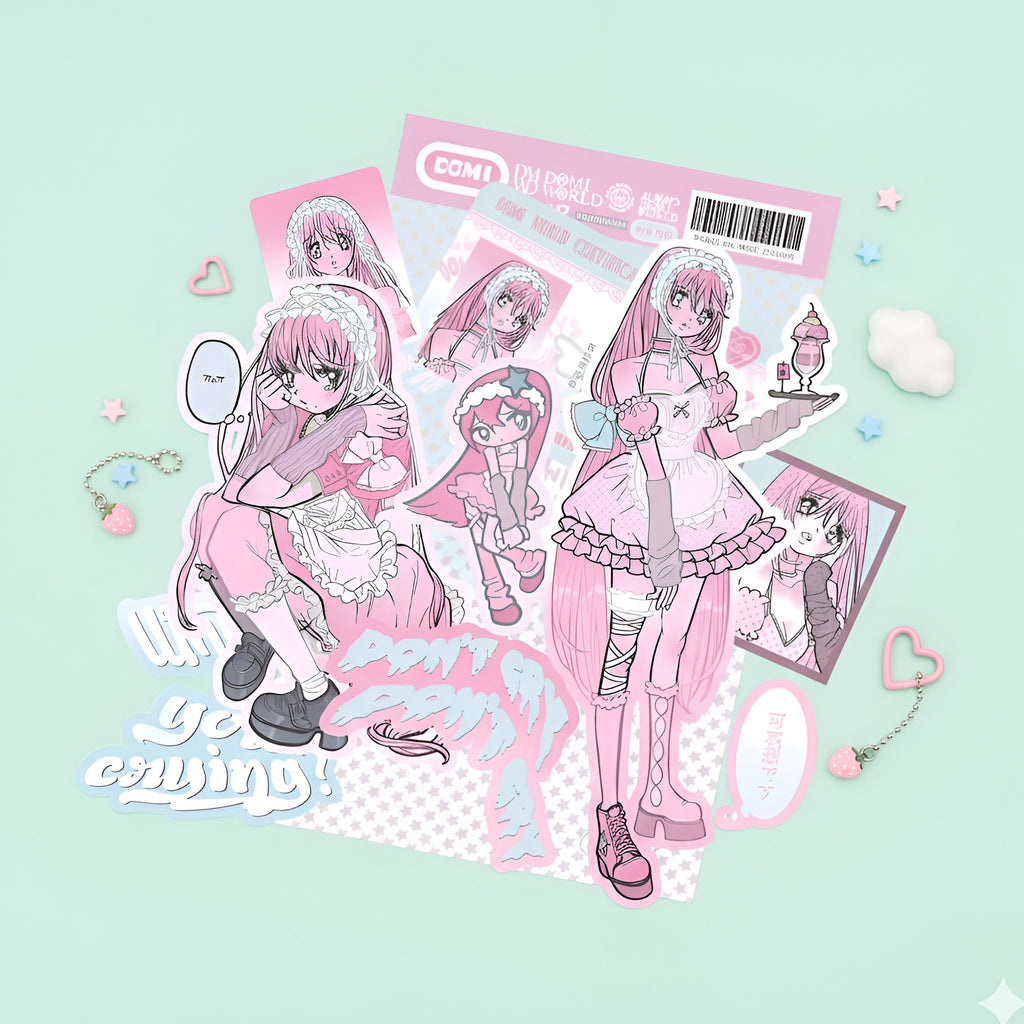 Domi World Rainbow Bites Stickers | Kawaii Pen Shop