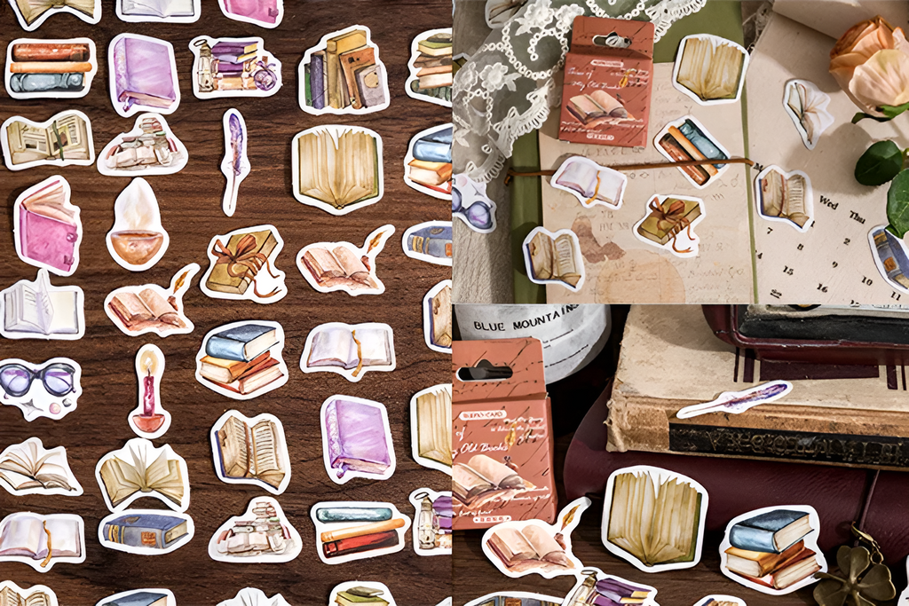 For The Love Of Reading Paper Stickers | Kawaii Pen Shop