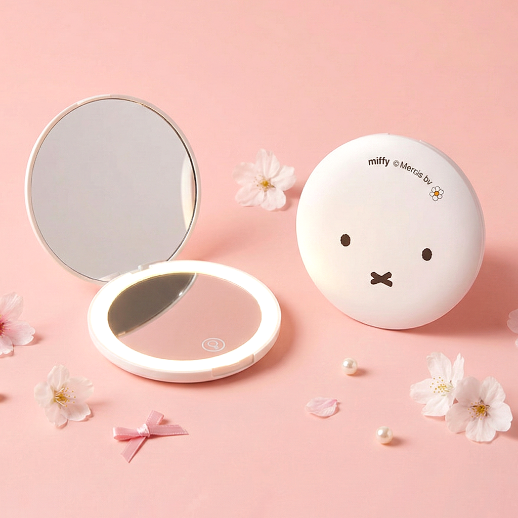 Miffy LED Light-Up Compact Mirror | Kawaii Pen Shop