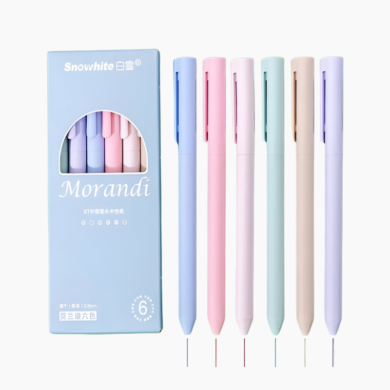 Morandi Neutral Color Pen Set | Kawaii Pen Shop