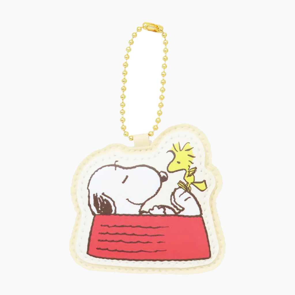 Peanuts Snoopy Travel Luggage Tag - Beige | Kawaii Pen Shop