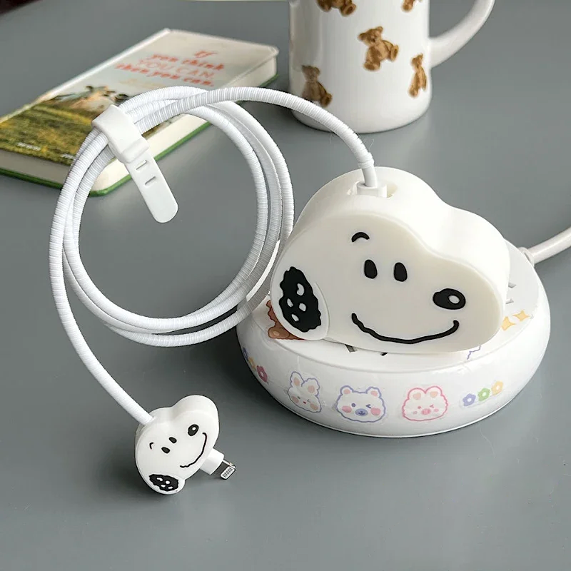 Peanuts Snoopy Type-C Fast Charging Cable Cover | Kawaii Pen Shop