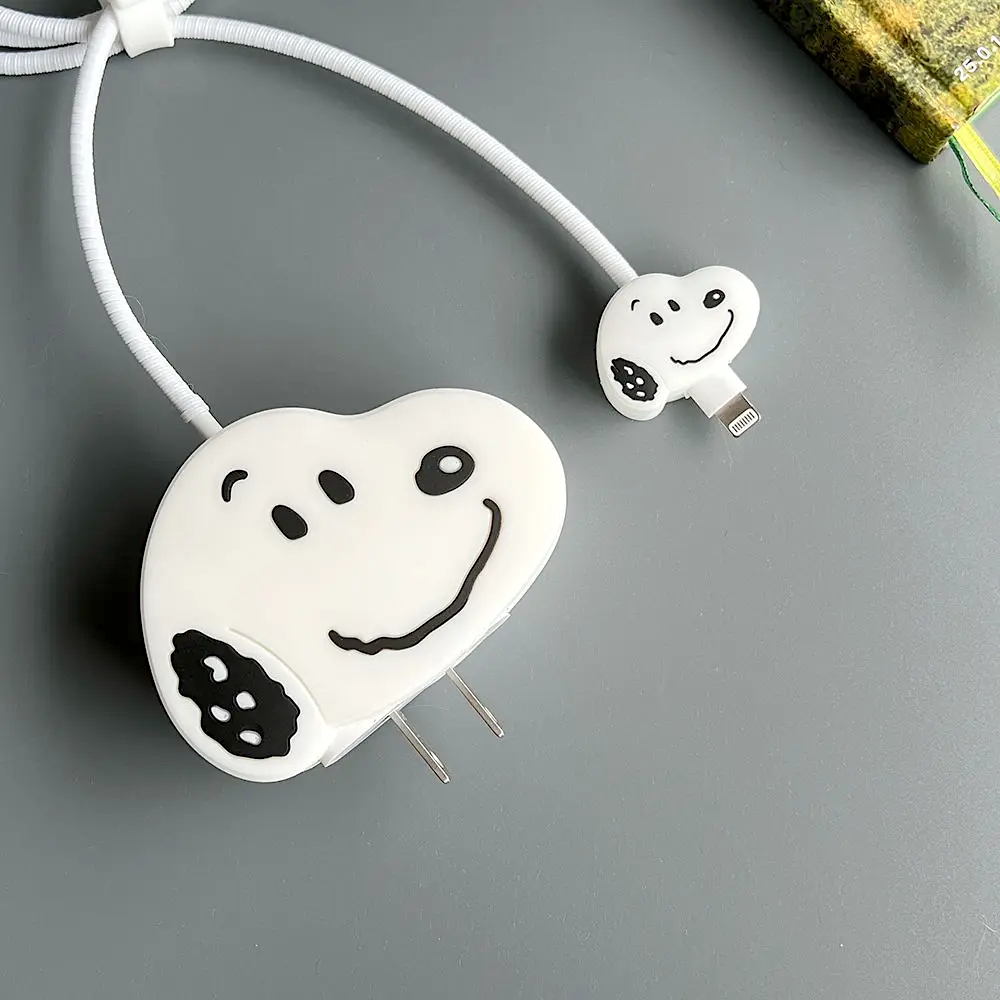 Peanuts Snoopy Type-C Fast Charging Cable Cover | Kawaii Pen Shop