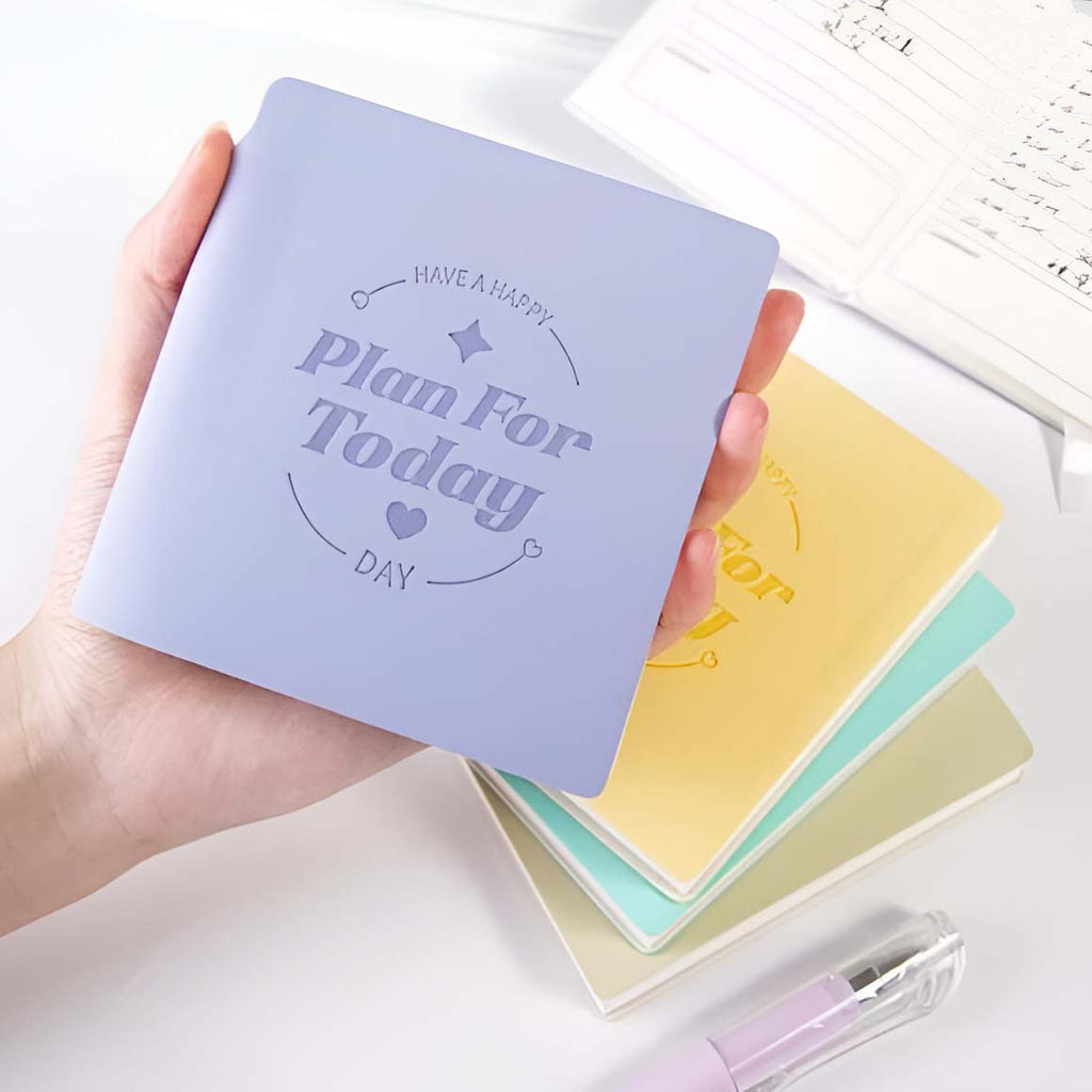Plan For Today Square Pocket Planner + Pen | Kawaii Pen Shop