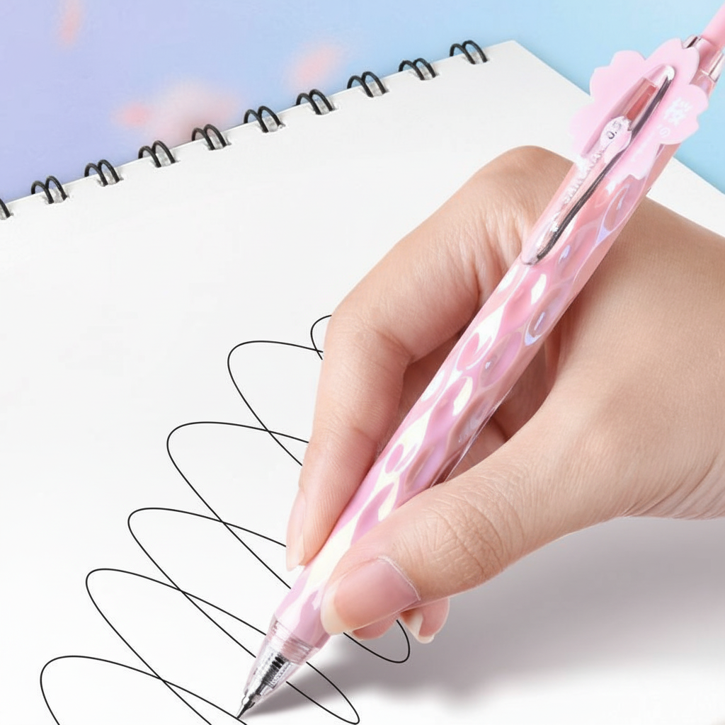 Sakura Swirl Click Pens | Kawaii Pen Shop