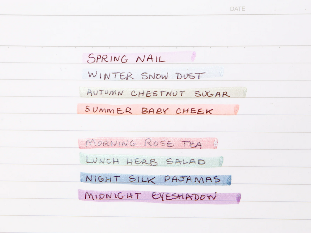 Sun-Star Kirabi Marker With Glitter - Celestial Hues | Kawaii Pen Shop