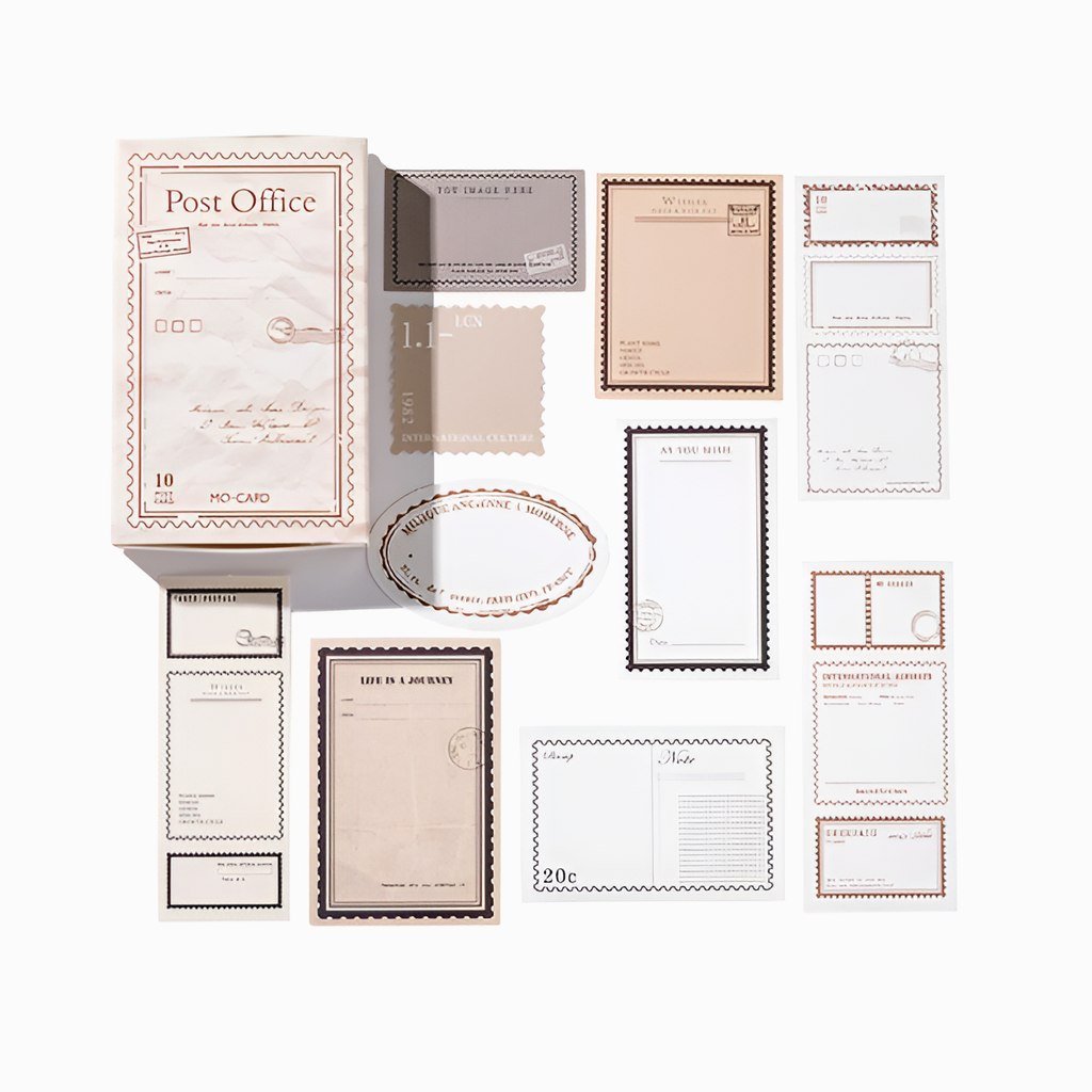 Vintage Loose Leaf Decorative Scrapbooking Stickers | Kawaii Pen Shop