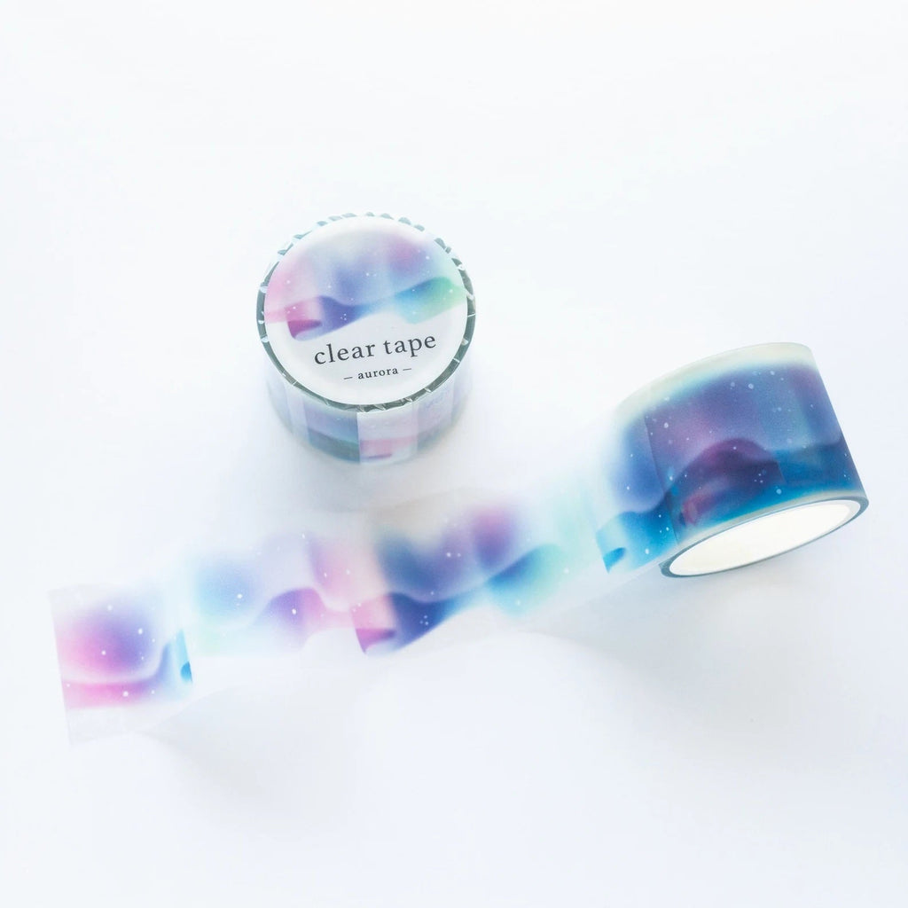 Mind Wave Clear Masking Tape - Aurora | Kawaii Pen Shop